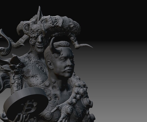 ArtStation - Elon cryptogod | Resources