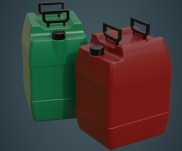 ArtStation - Fuel Can 8A | Game Assets