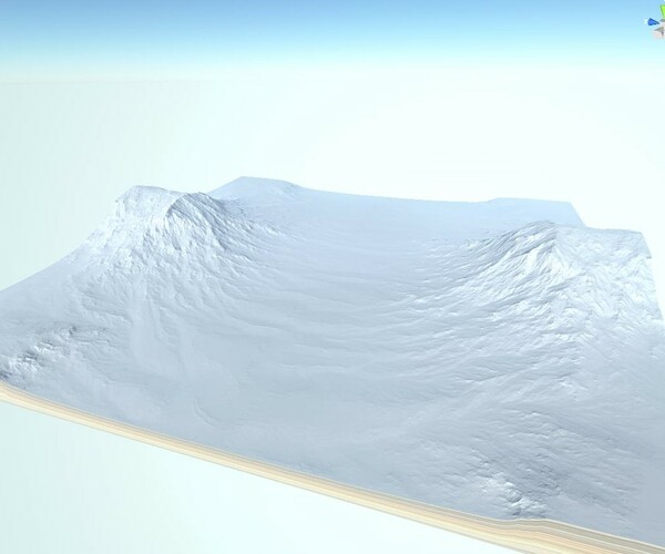 ArtStation - Free Terrain Heightmap for UE4 | Tutorials