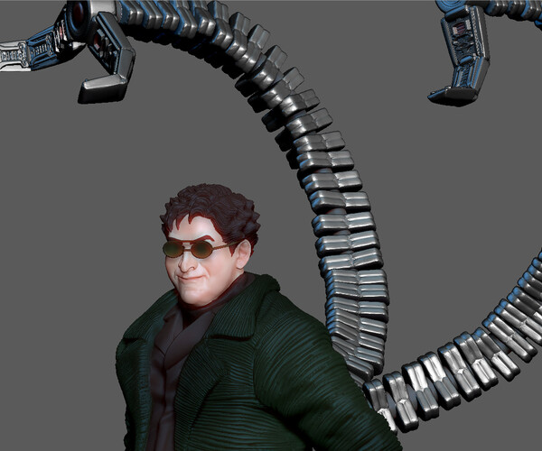 ArtStation - DOCTOR OCTOPUS SPIDERMAN NO WAY HOME MCU MARVEL DOC OCK ...