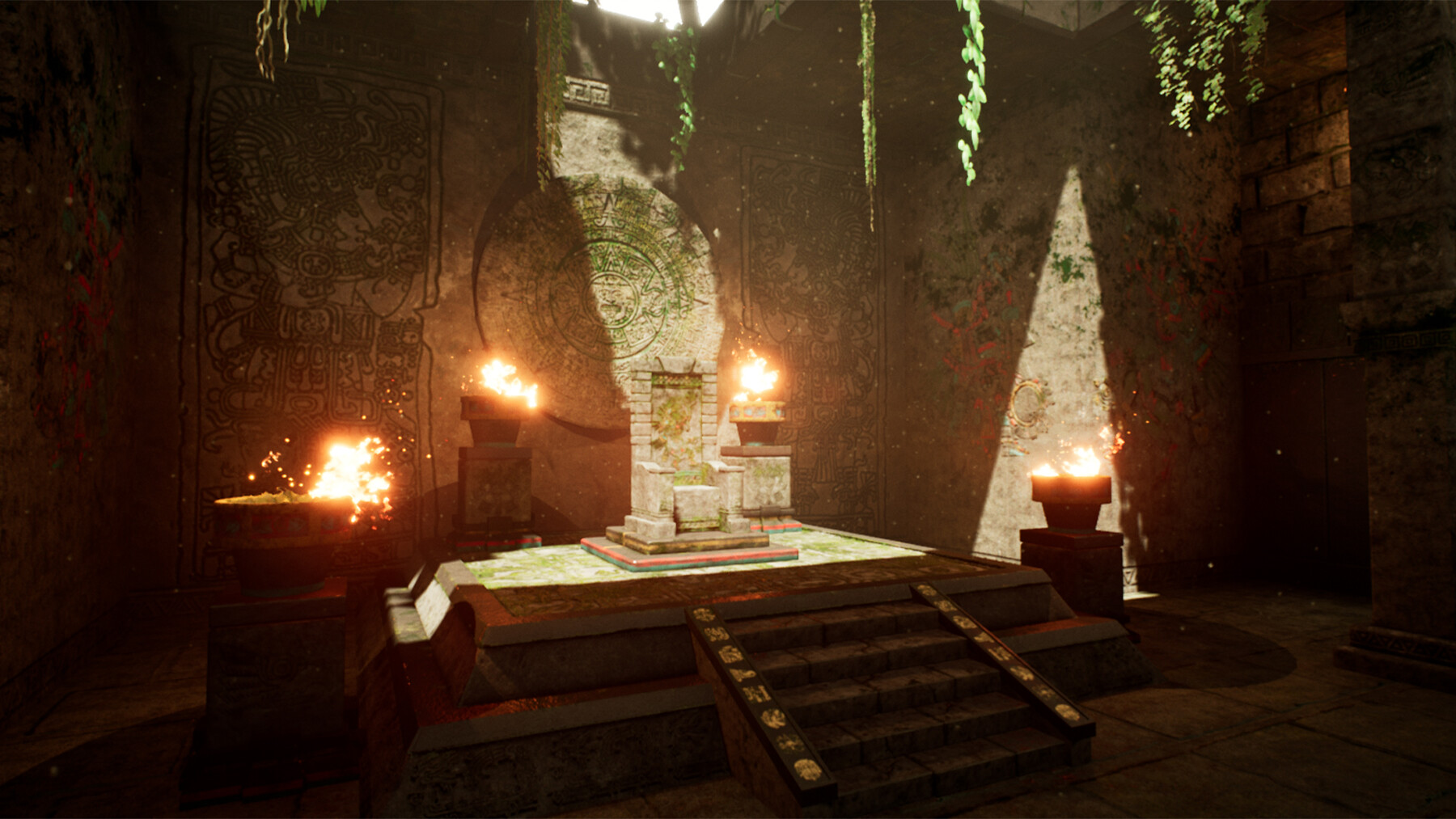 ArtStation - Aztec Temple Modular | Game Assets