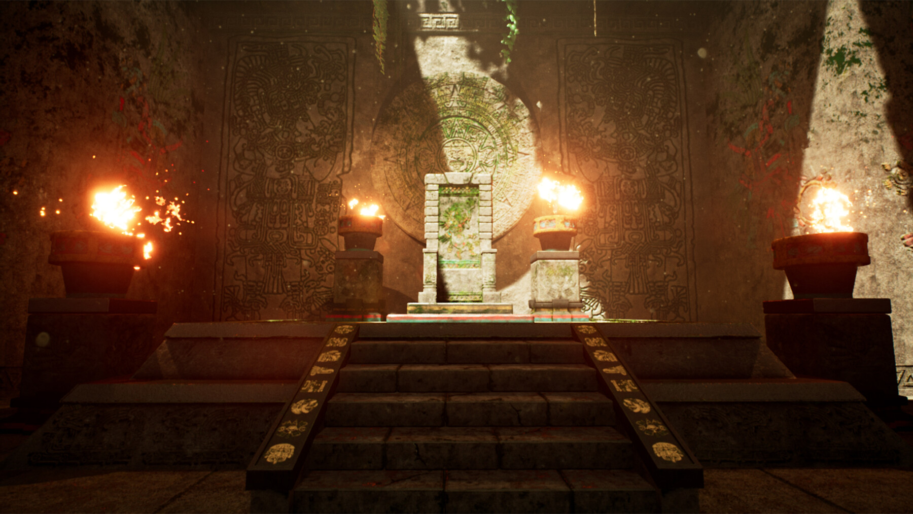 ArtStation - Aztec Temple Modular | Game Assets