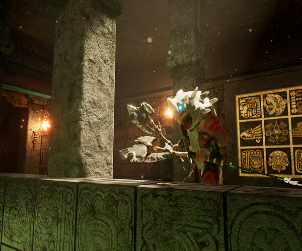 ArtStation - Aztec Temple Modular | Game Assets