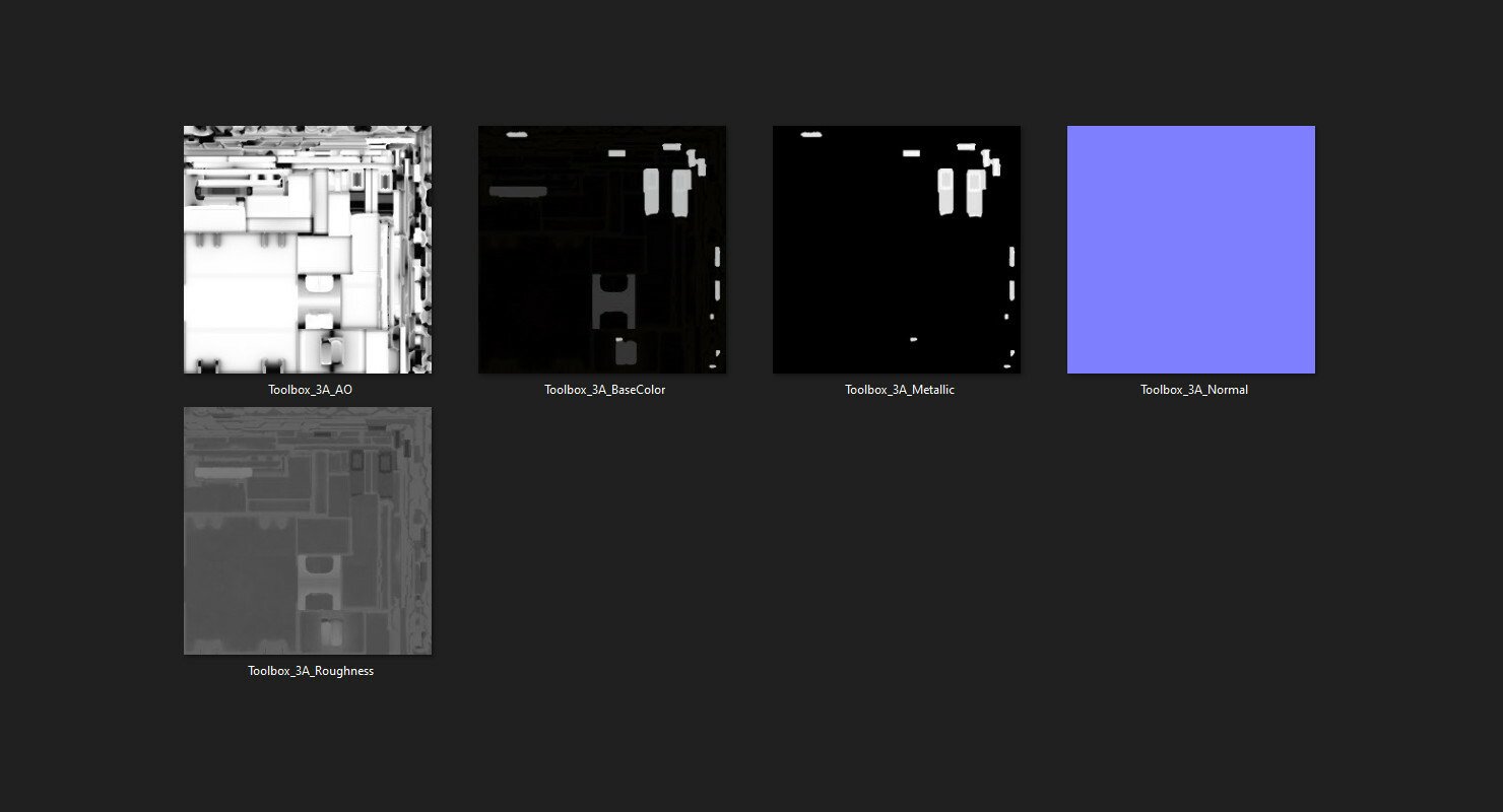 ArtStation - Toolbox 3A | Game Assets