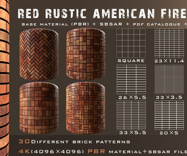 ArtStation - 120 brick material bundle vol1 | Resources