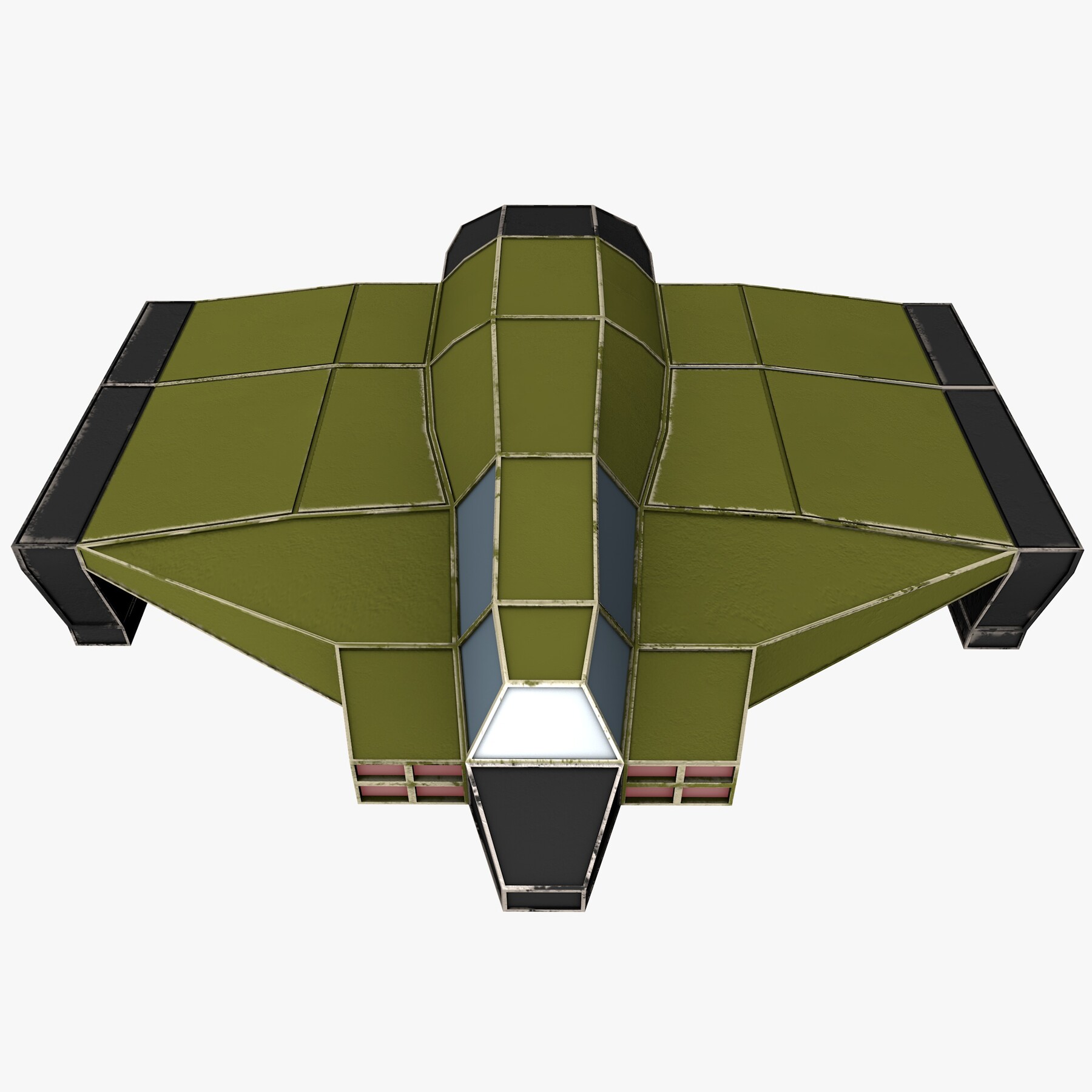 ArtStation - cargo space ship 2 | Game Assets