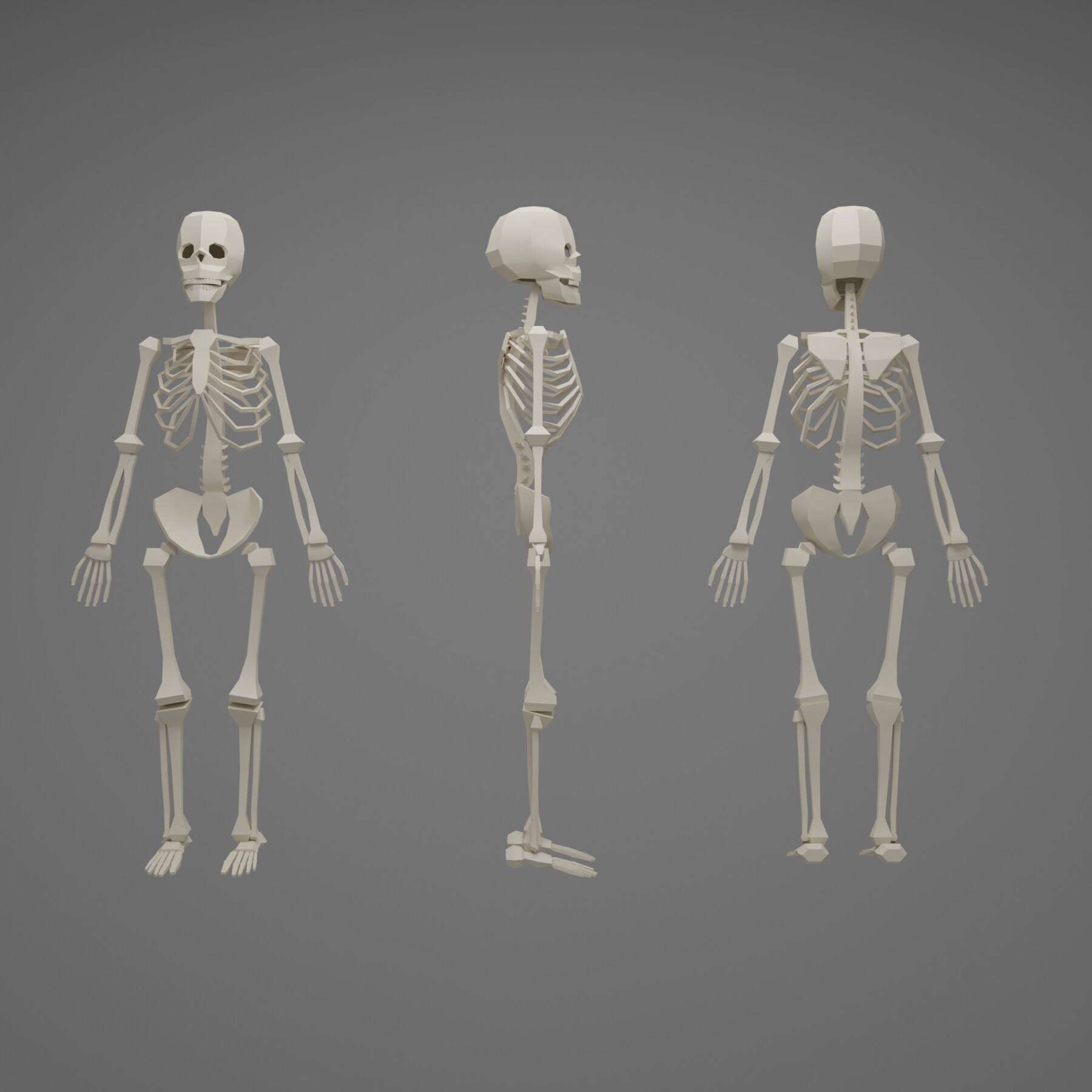 ArtStation - Skeleton | Game Assets