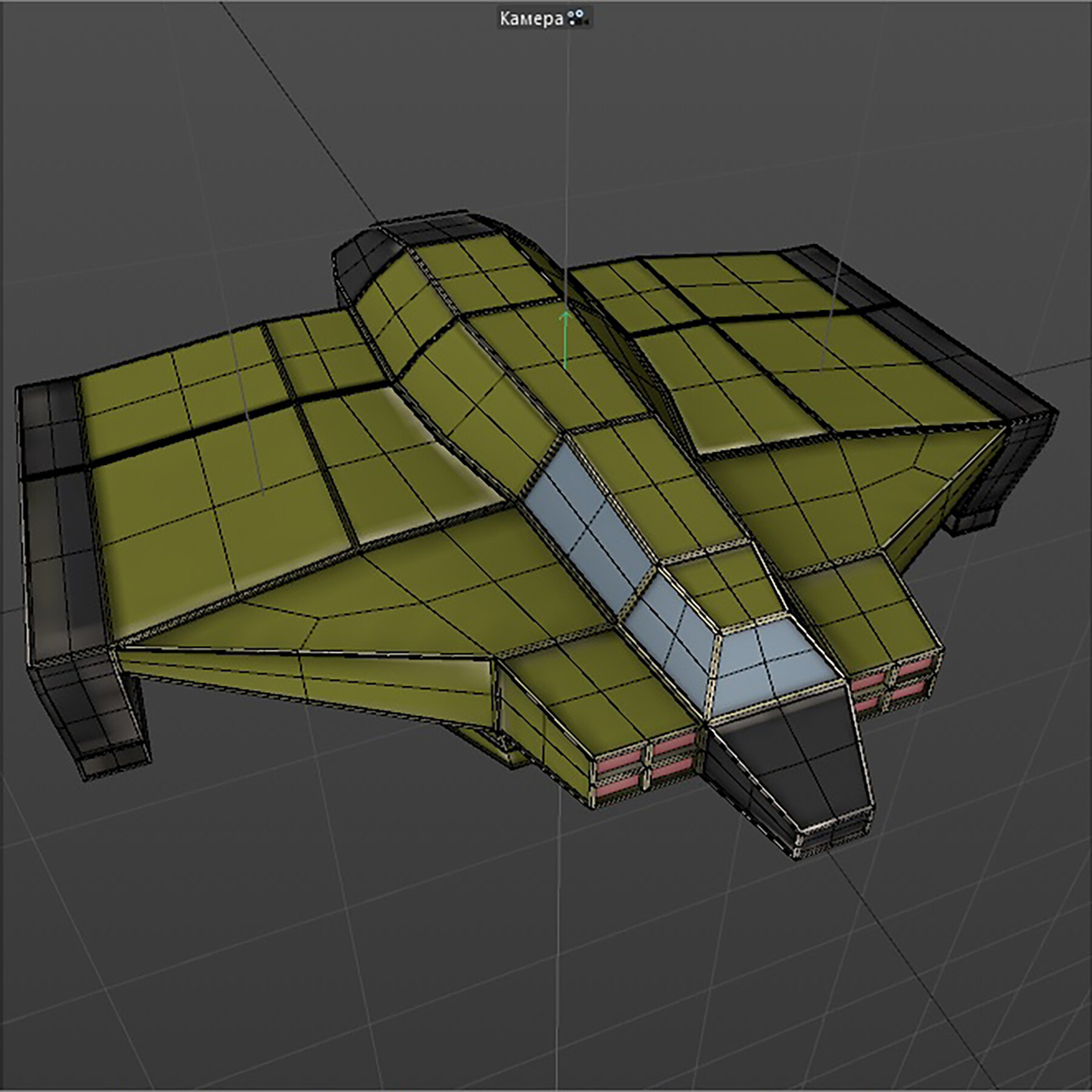 ArtStation - cargo space ship 2 | Game Assets