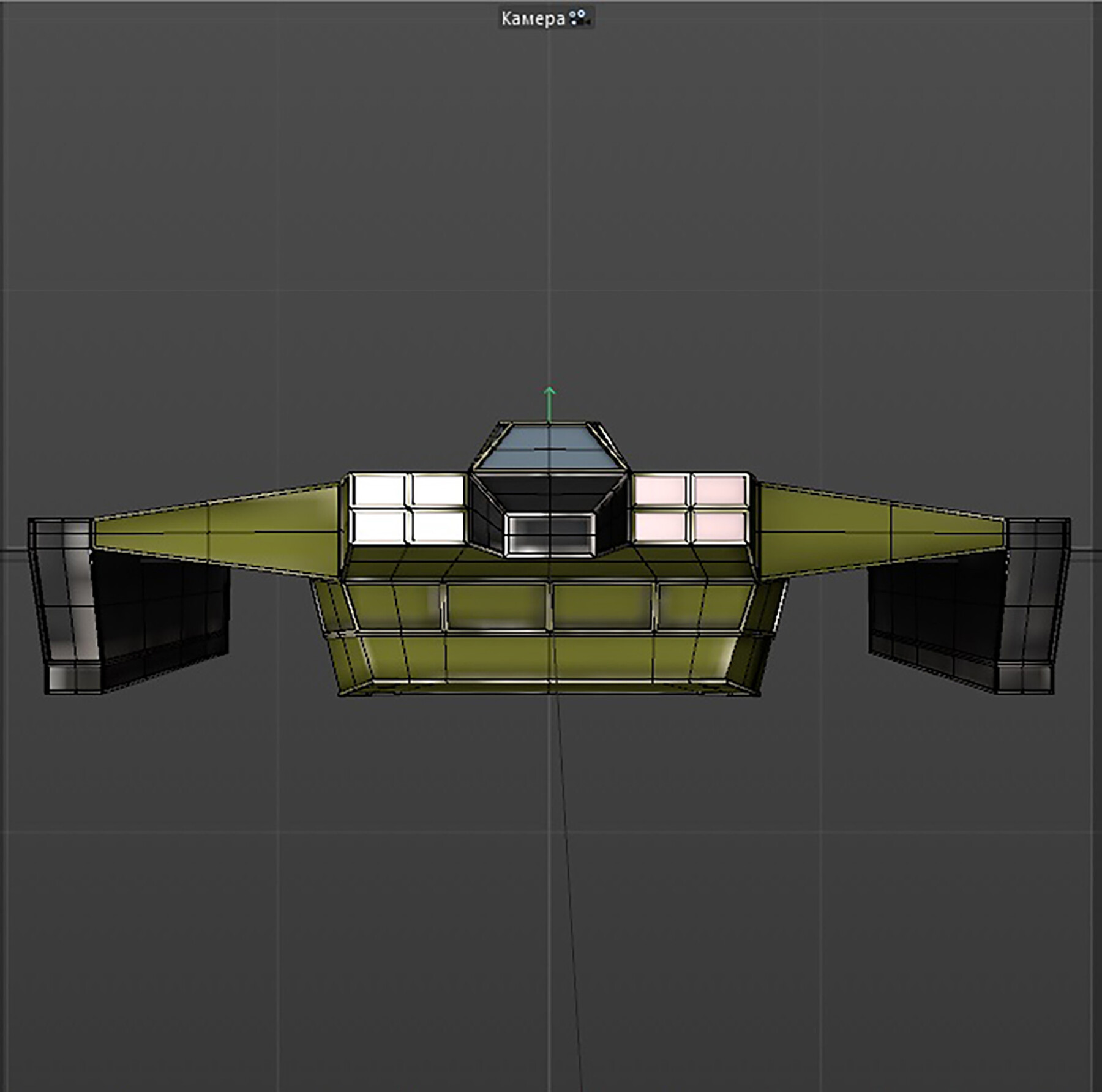 ArtStation - cargo space ship 2 | Game Assets