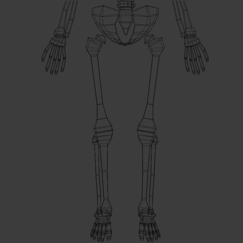 ArtStation - Skeleton | Game Assets