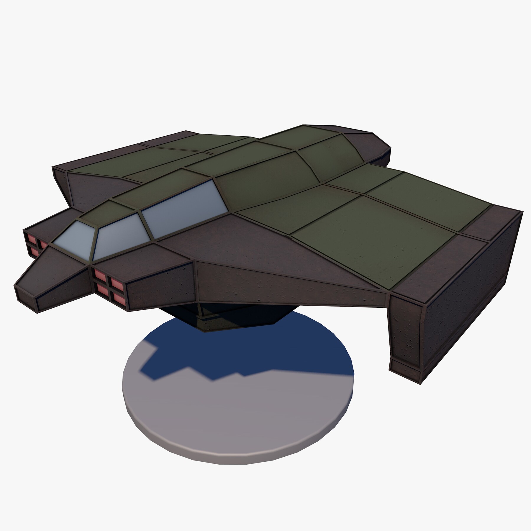 ArtStation - cargo space ship 3 | Game Assets