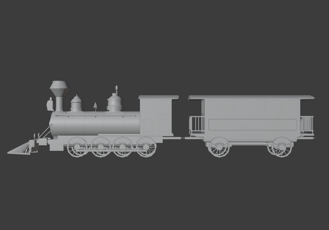 ArtStation - Locomotive | Game Assets