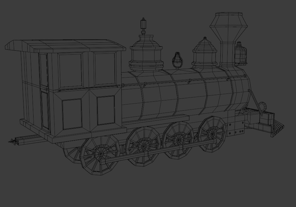 ArtStation - Locomotive | Game Assets