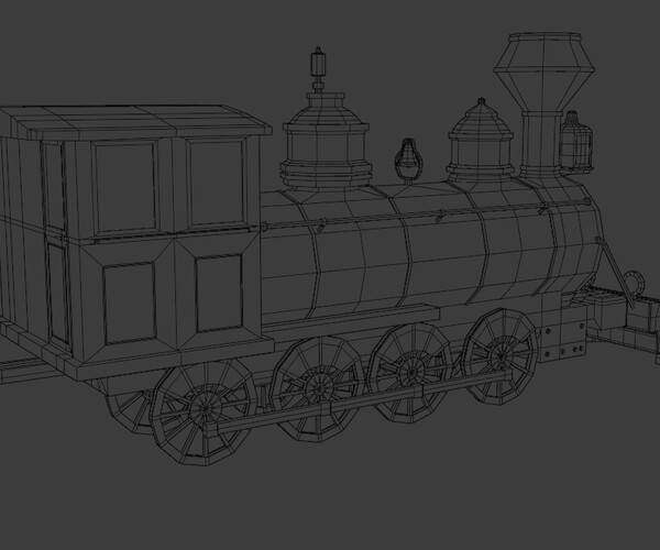 ArtStation - Locomotive | Game Assets
