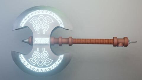 ArtStation - shogun axe | Game Assets
