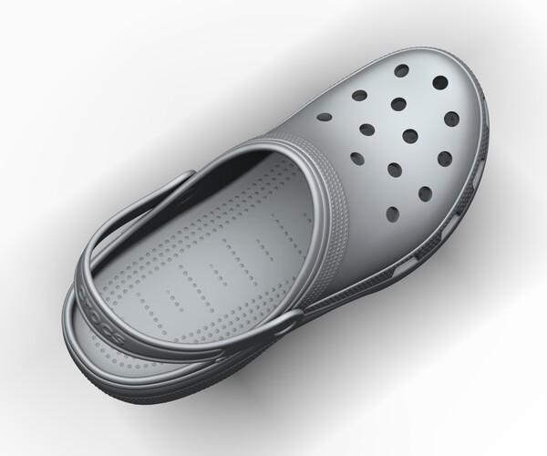 ArtStation - Crocs High Poly model (ztl/obj files) | Game Assets