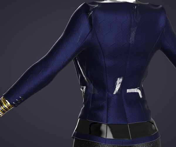ArtStation - Female Digital Suit | Resources