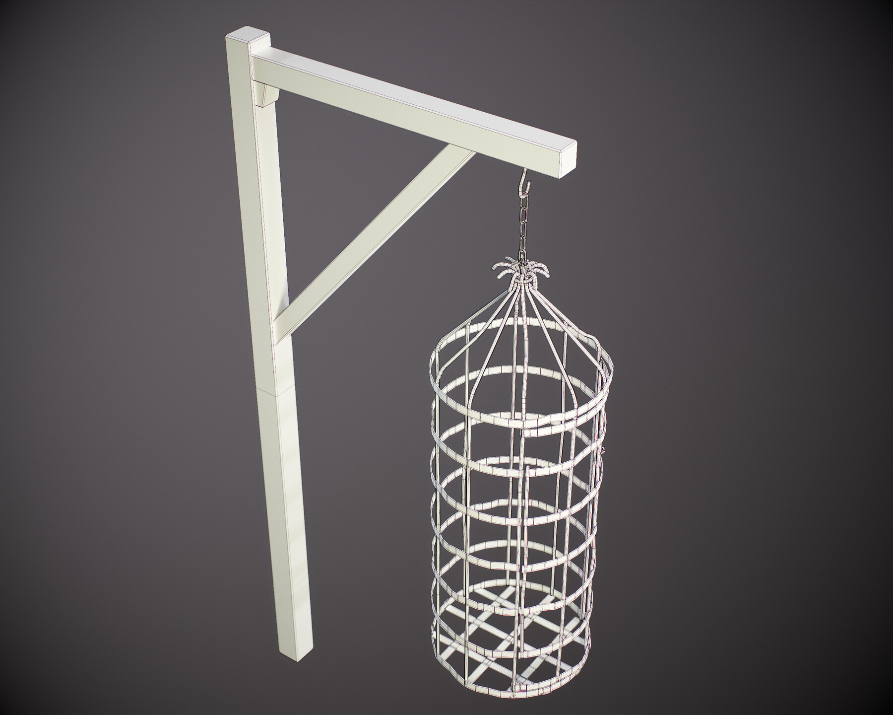 ArtStation - Medieval Cage PBR | Game Assets