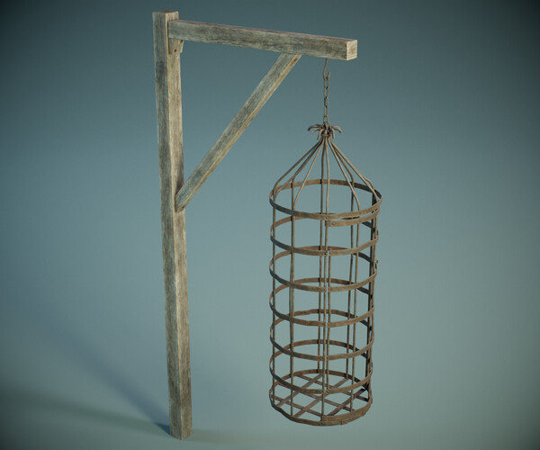 ArtStation - Medieval Cage PBR | Game Assets