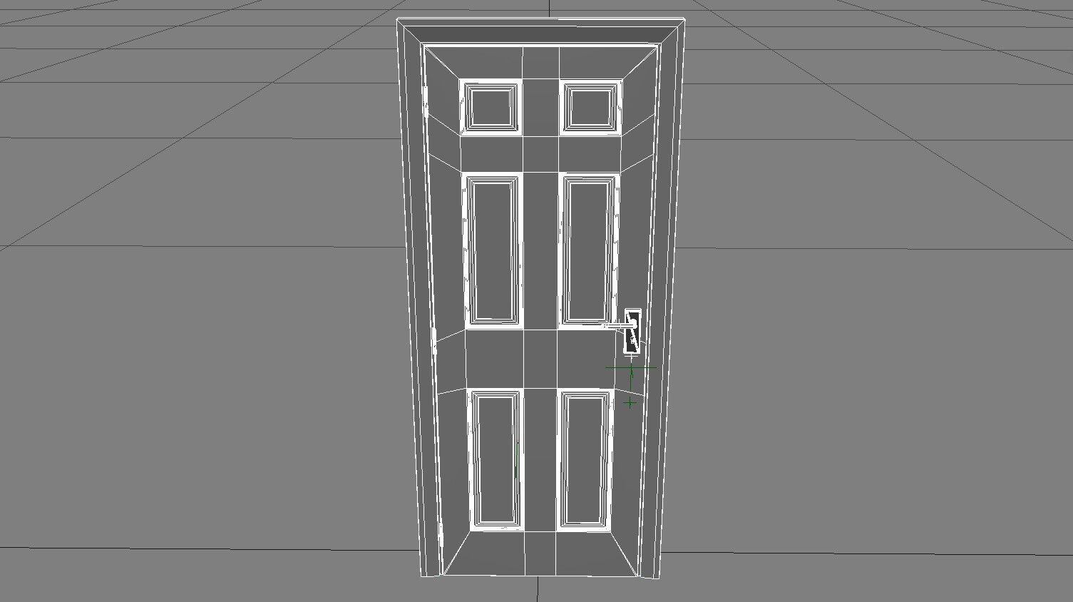 ArtStation - Wooden Door 3D Model | Game Assets