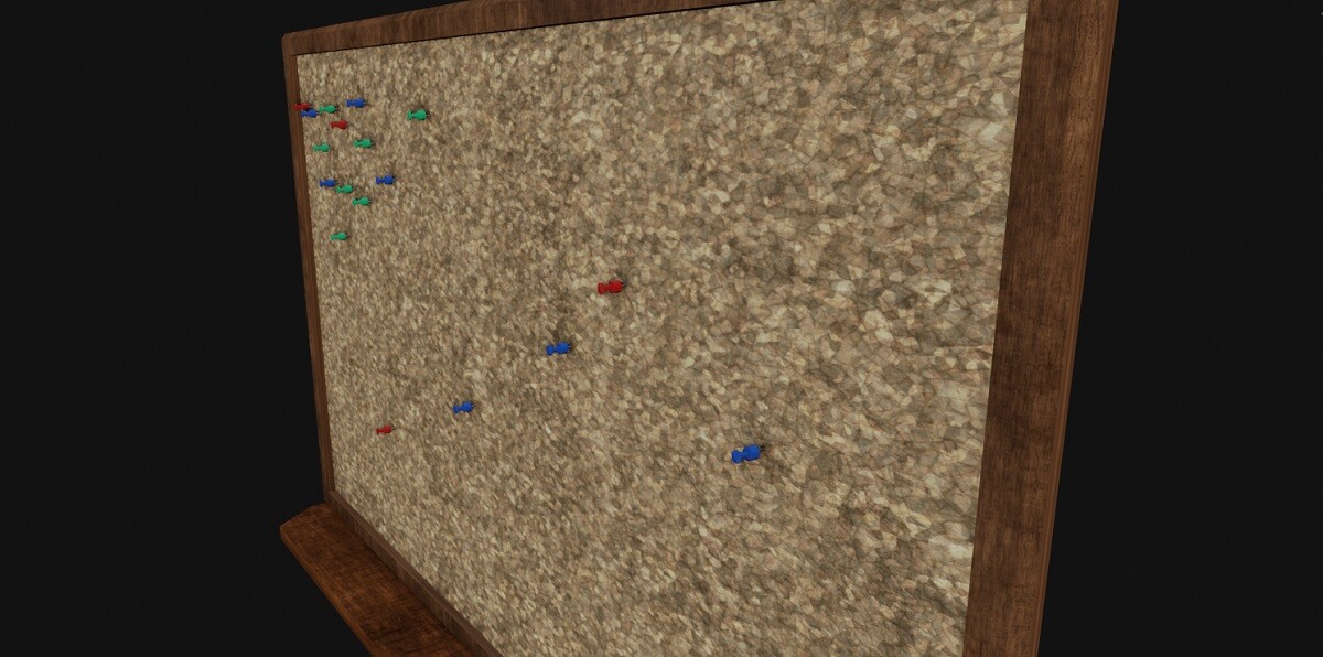 ArtStation - Pin Board | Game Assets