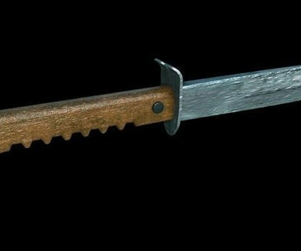 ArtStation - Rusty Dagger | Game Assets