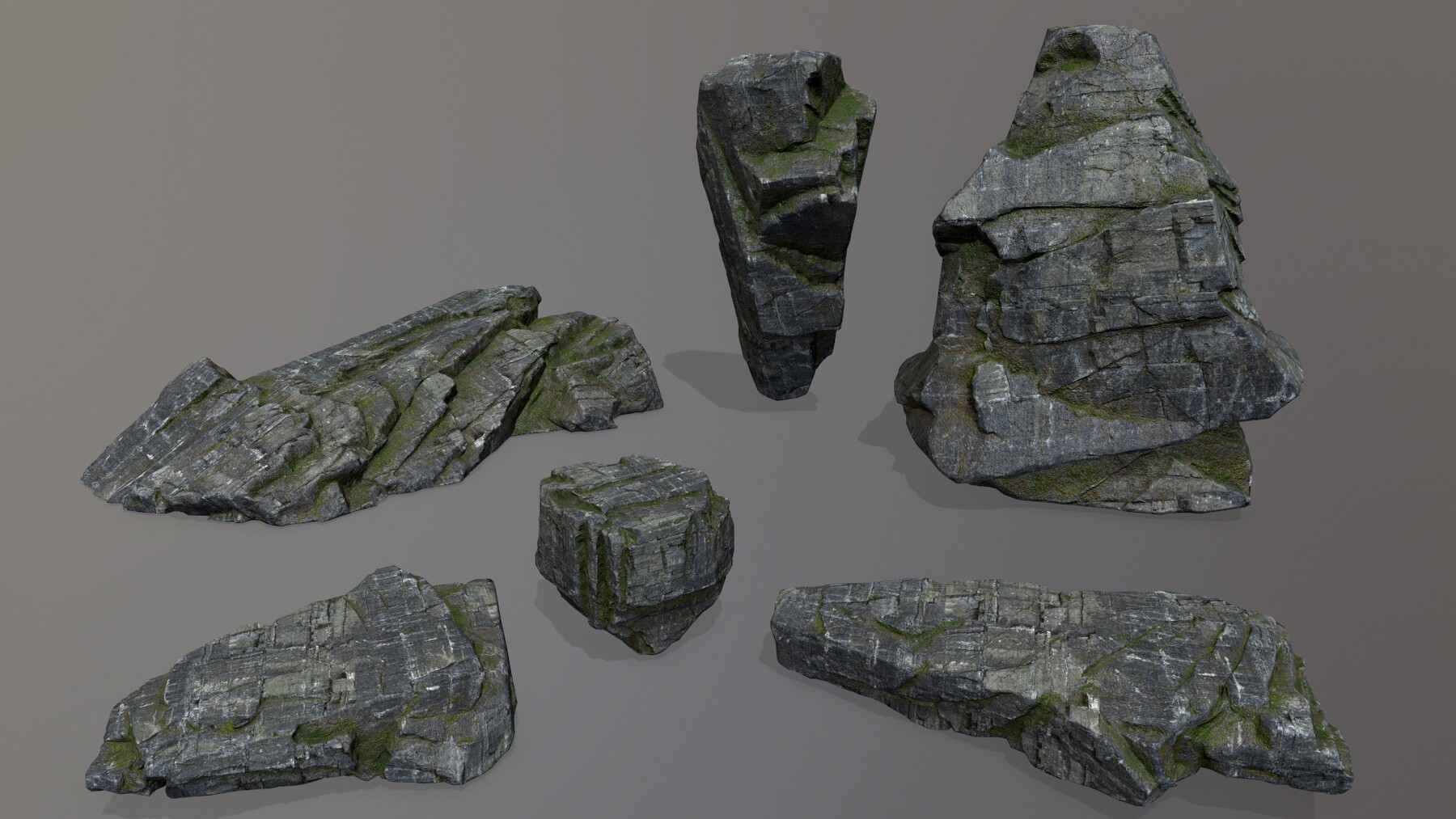 ArtStation - Rock Set | Game Assets