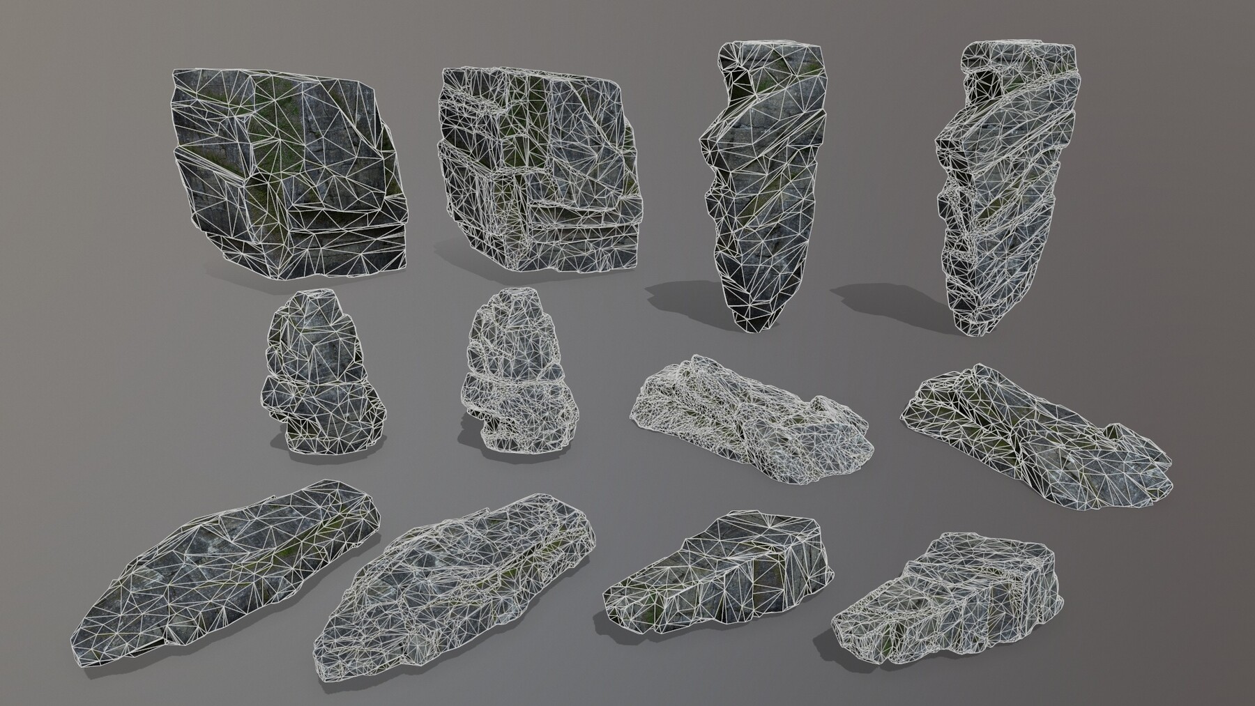 ArtStation - Rock Set | Game Assets
