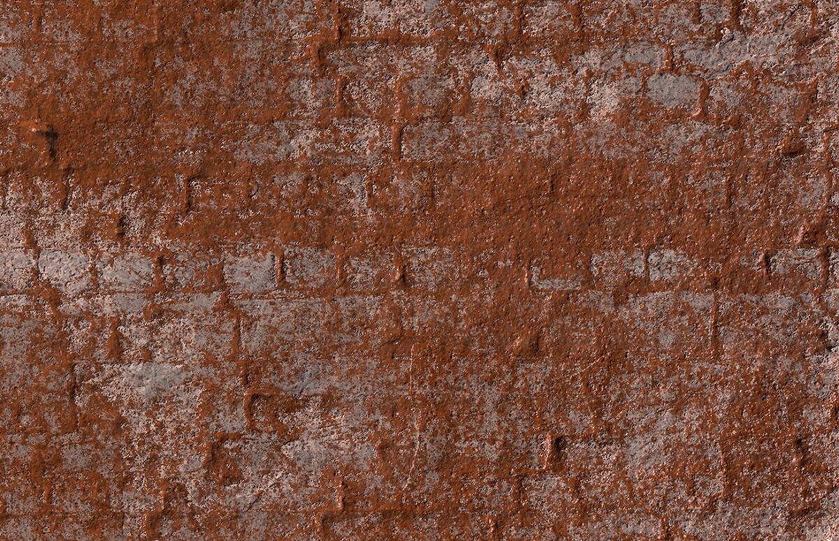 ArtStation - Damaged Red Brick Wall Texture | Game Assets