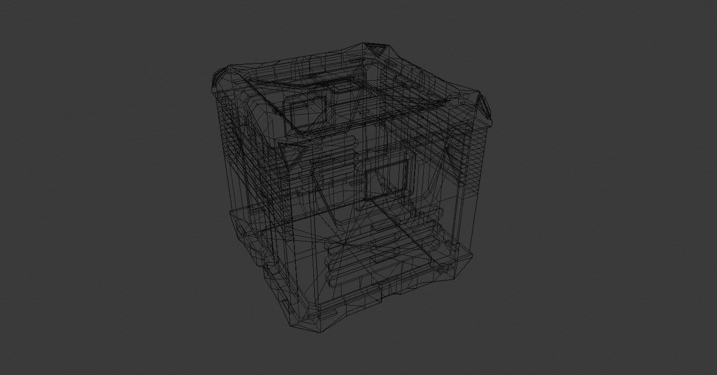 ArtStation - Sci-Fi Box Crate | Game Assets