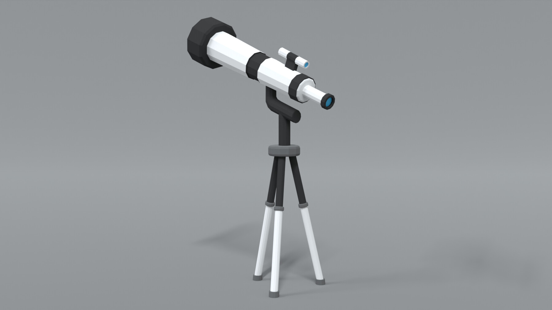 ArtStation - Low Poly Cartoon Telescope | Game Assets