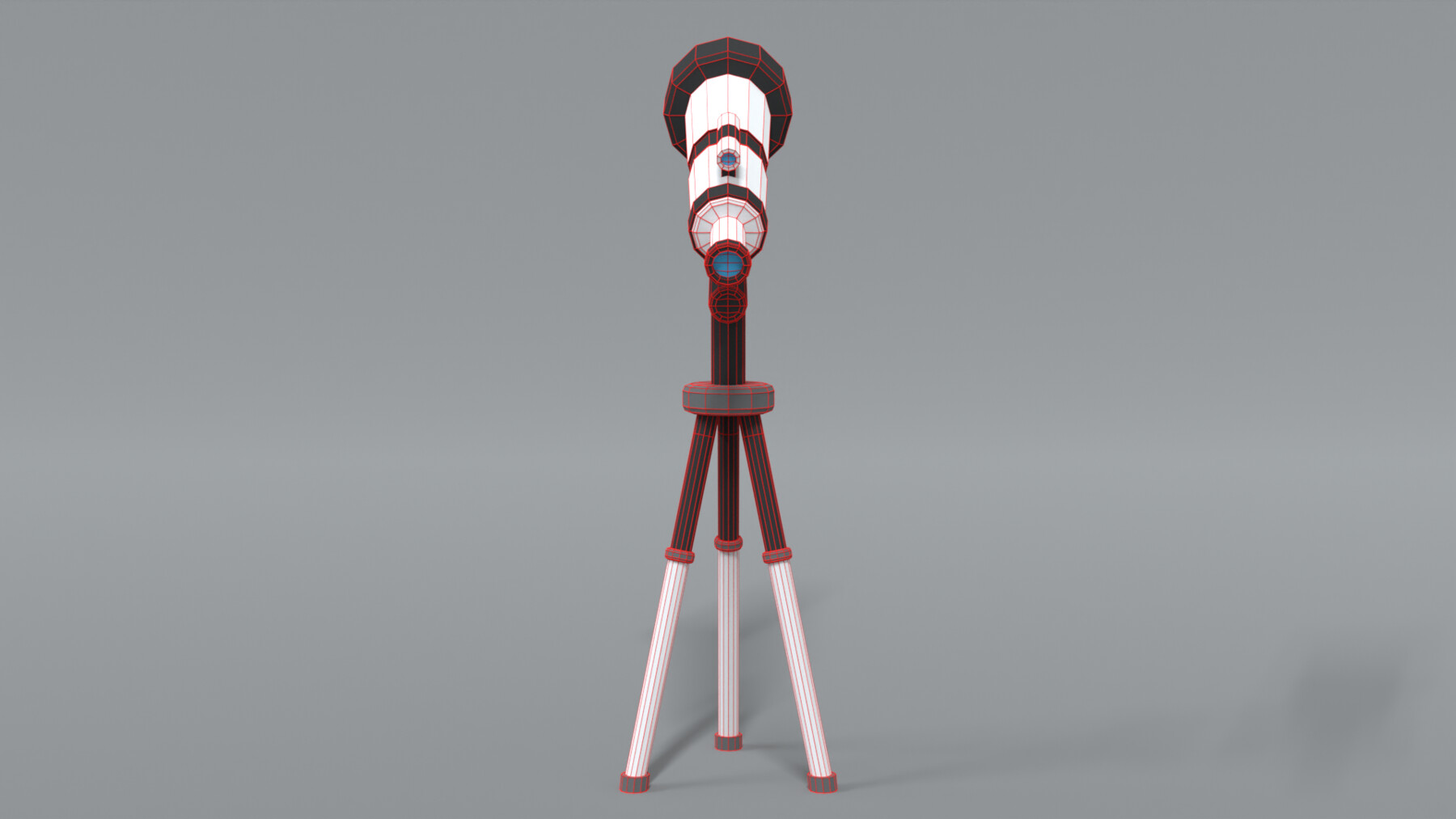 ArtStation - Low Poly Cartoon Telescope | Game Assets
