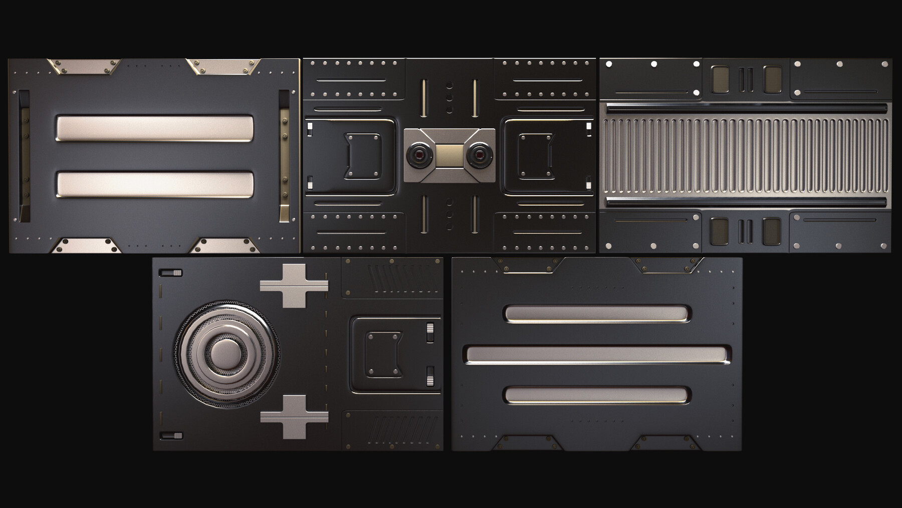 ArtStation - Sci-Fi Panels | Resources