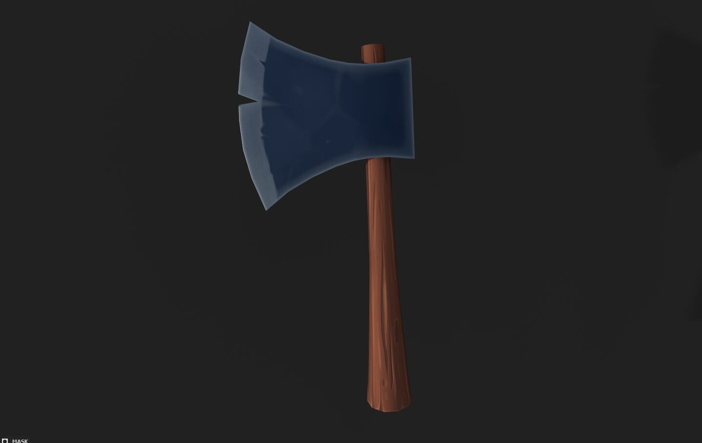 ArtStation - Low-Poly 3D Model Stylised Ax | Game Assets