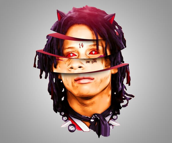 Artstation Trippie Redd Design Artworks