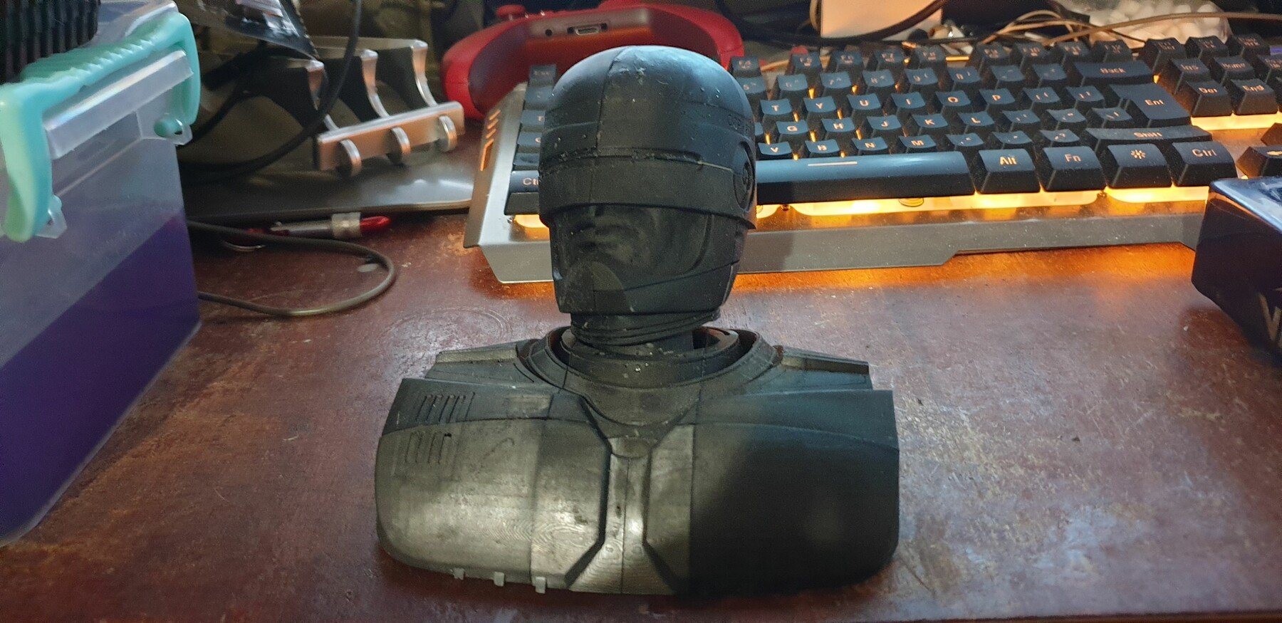 ArtStation - Robocop Bust for 3d Print 3D print model | Resources