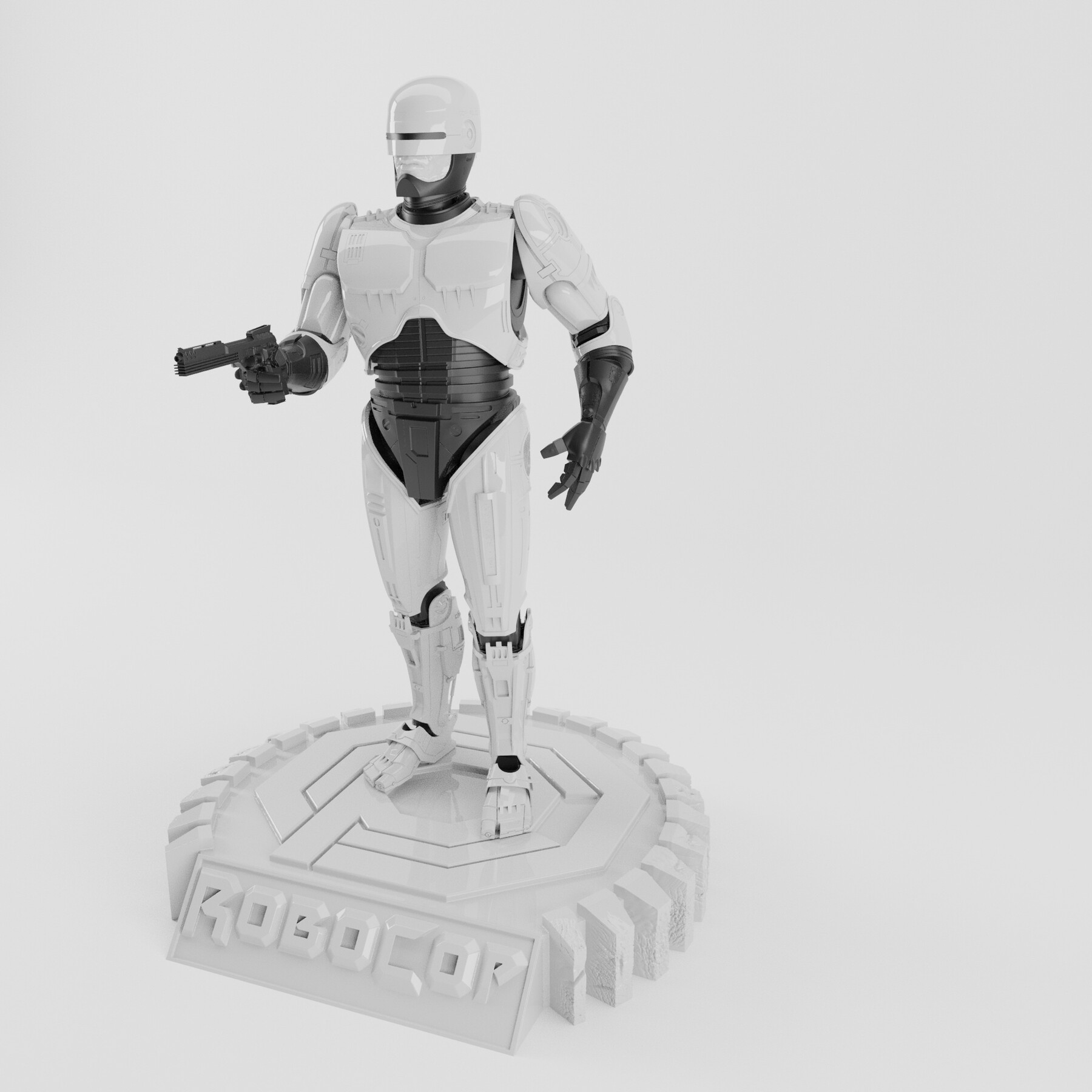 ArtStation - ROBOCOP STATUE FOR 3D PRINTING 3D print model | Artworks