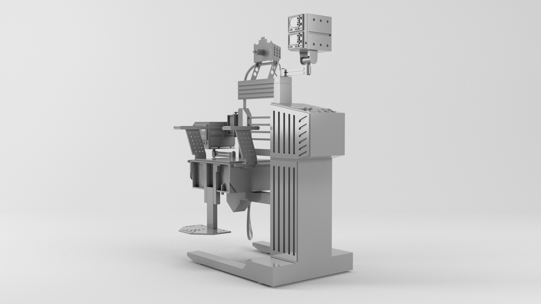 ArtStation - Robocop Chair for 3D printing 3D print model | Resources