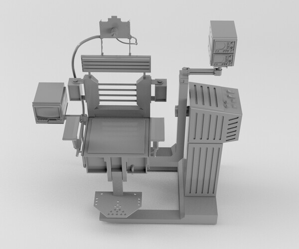 ArtStation - Robocop Chair for 3D printing 3D print model | Resources