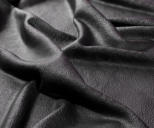 ArtStation - PBR - BLACK LEATHER FABRIC - 4K MATERIAL | Game Assets