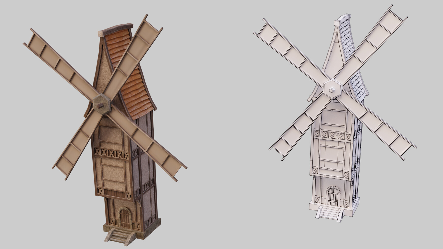 ArtStation - Medieval Buildings Pack | Game Assets