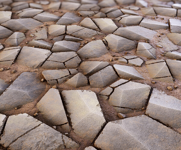 ArtStation - PBR - ABNORMAL STYLIZED SEA ROCKS - 4K MATERIAL | Game Assets