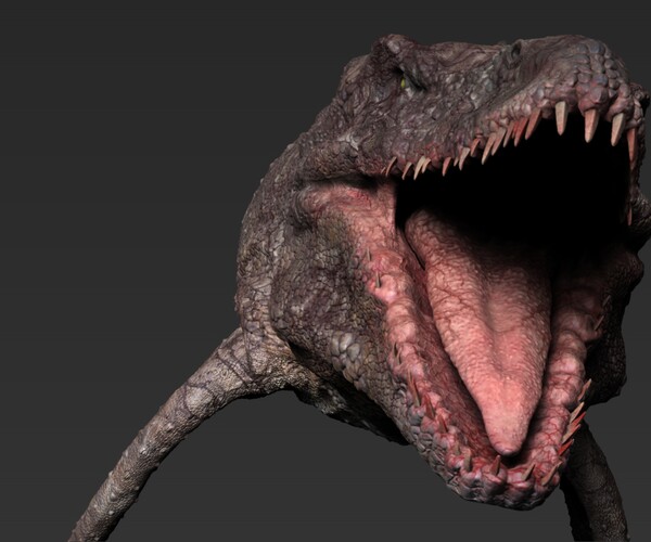 ArtStation - Mosasaurus Sculpt Project | Game Assets