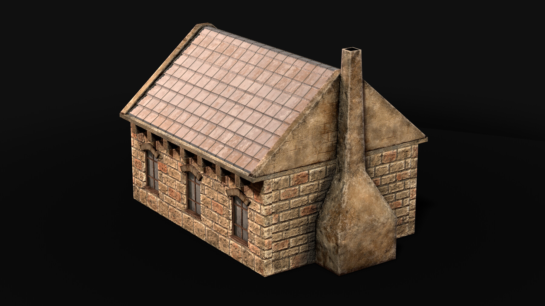 ArtStation - Stone House Game Ready | Game Assets