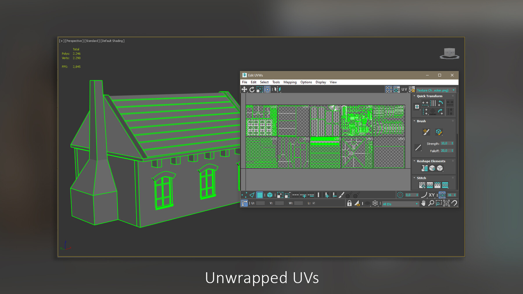 ArtStation - Stone House Game Ready | Game Assets