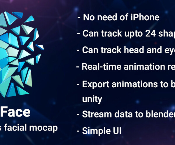 ArtStation - AI Face - Markerless facial motion capture tool | Resources