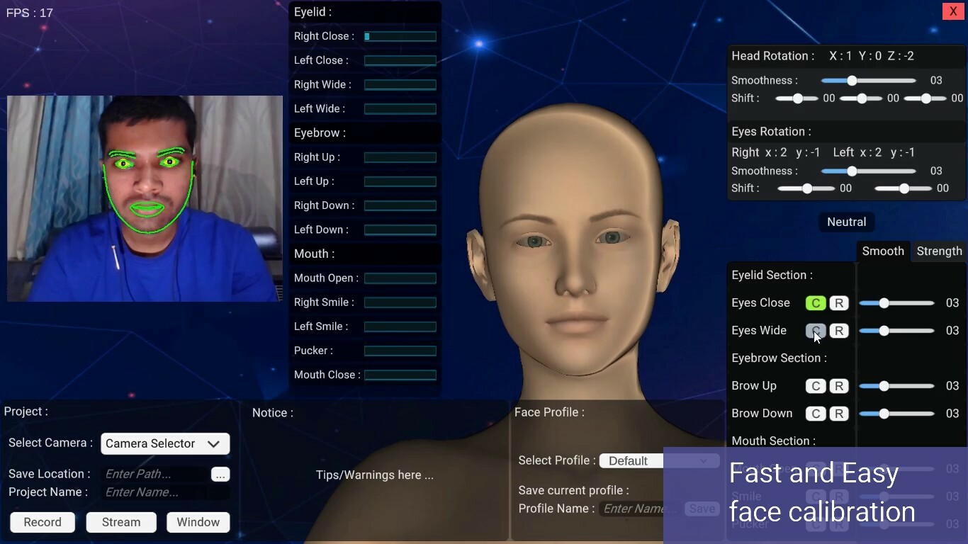 ArtStation - AI Face - Markerless facial motion capture tool | Resources