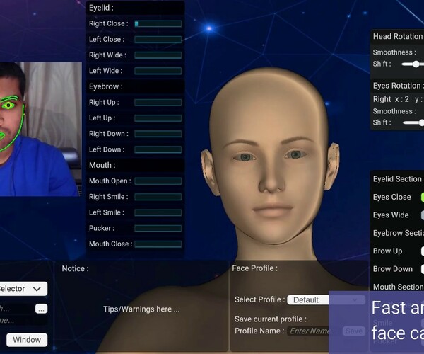 ArtStation - AI Face - Markerless facial motion capture tool | Resources