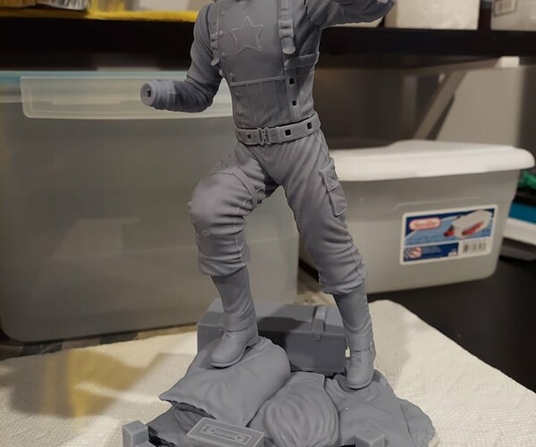 ArtStation - CAPTAIN AMERICA 1945: SUPER SOLDIER STL | Resources