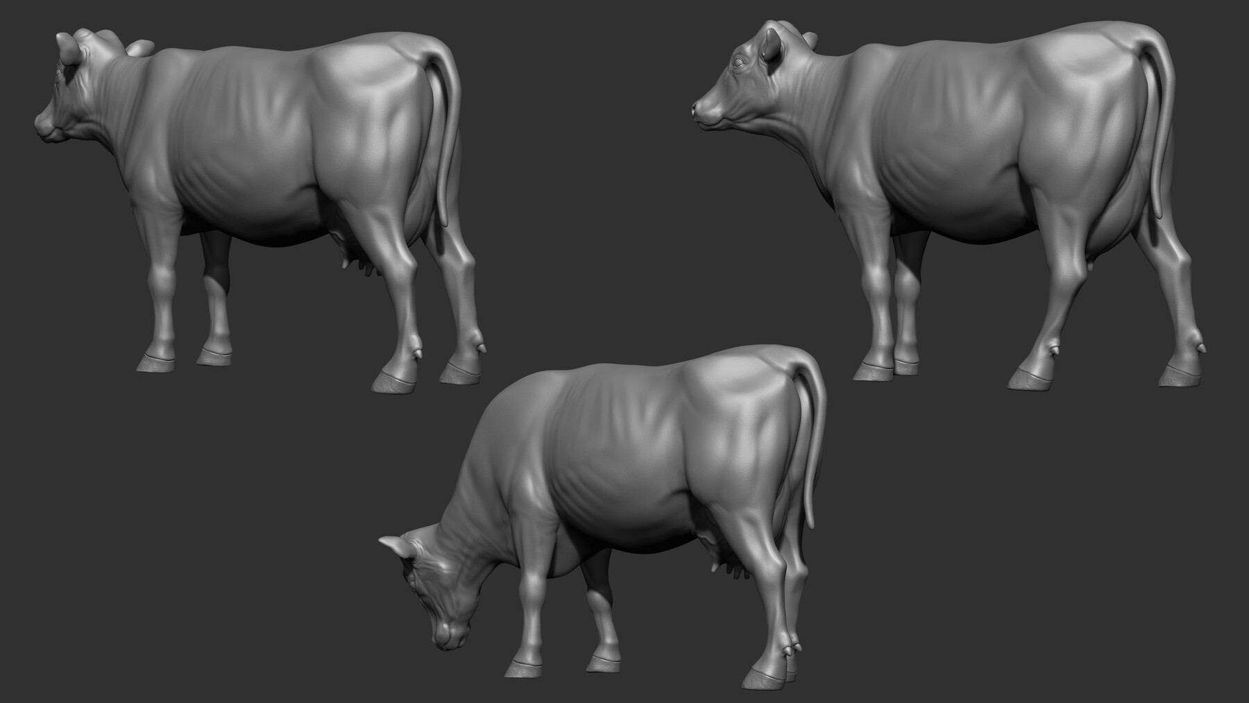 ArtStation - COW | Game Assets